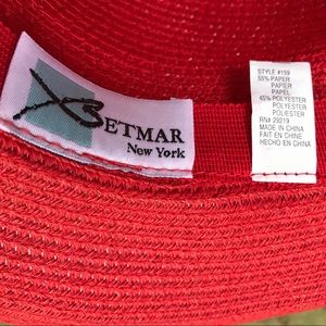Betmar New York | Accessories | Betmar Ny Red Hat | Poshmark